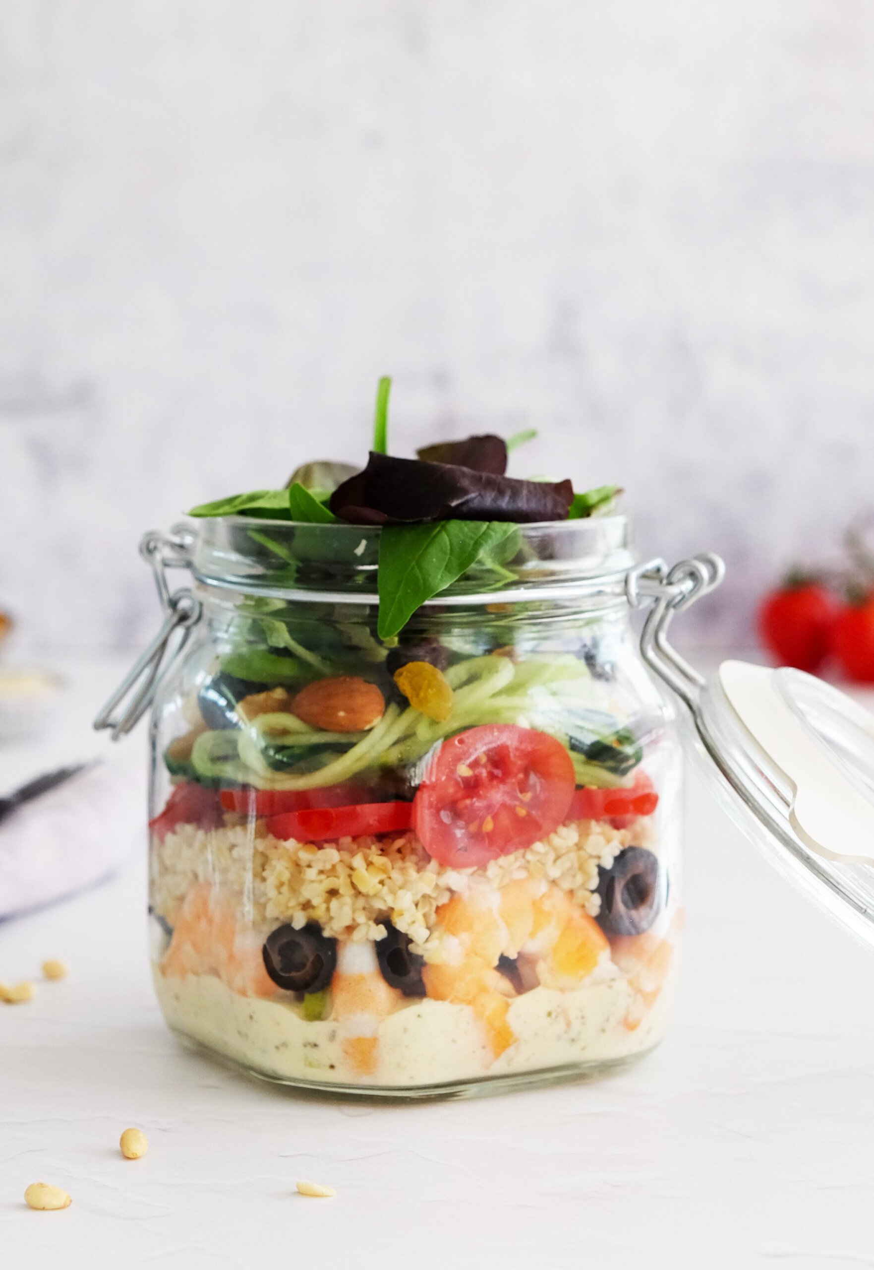 Makkelijke lunch om mee te nemen - voor een gezonde levensstijl